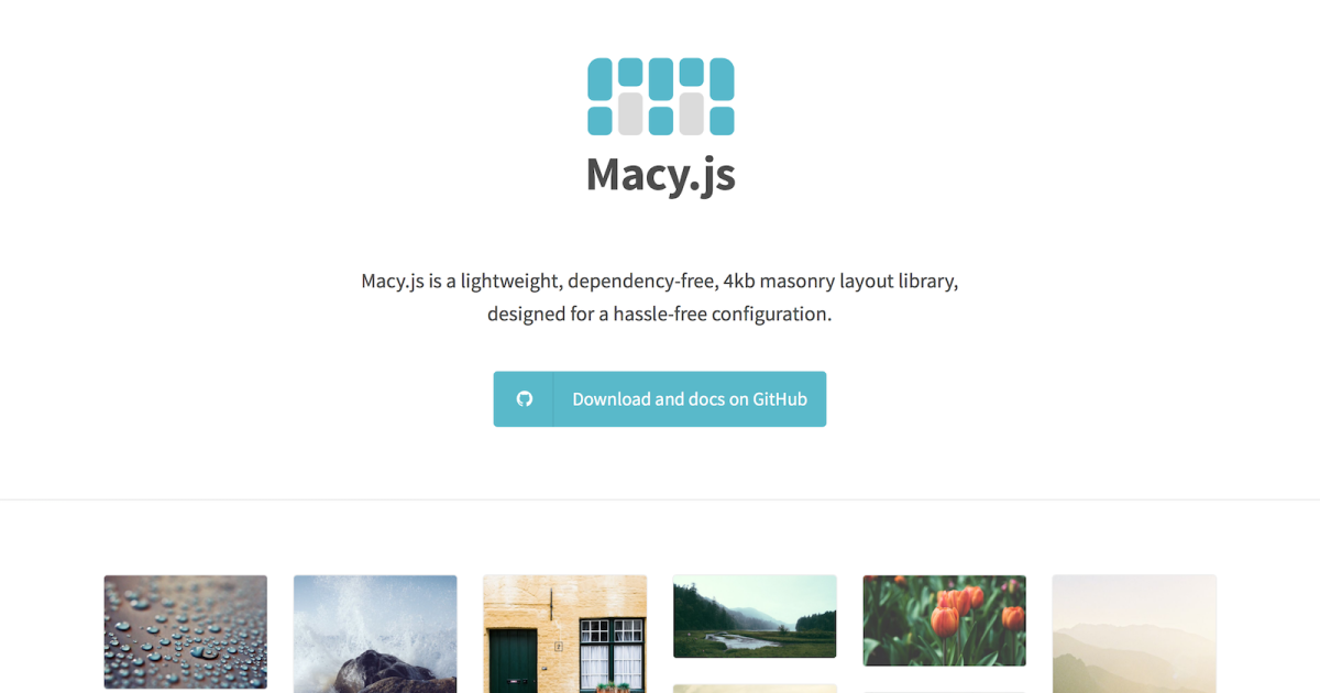 【JavaScript】簡単にMasonry風グリッドレイアウトを実装できる[Macy.js]の使い方 | ONZE BLOG